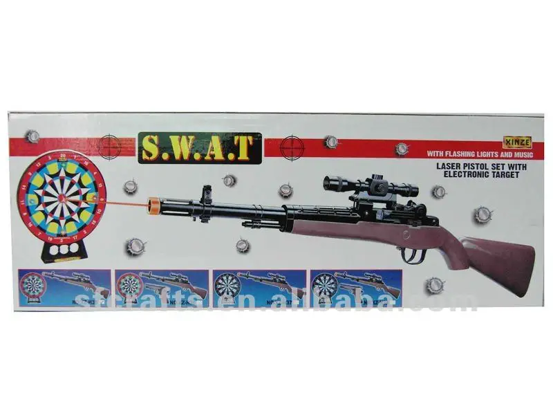 AWM Sniper - Infrared Laser Gun Toy with Electronic Target