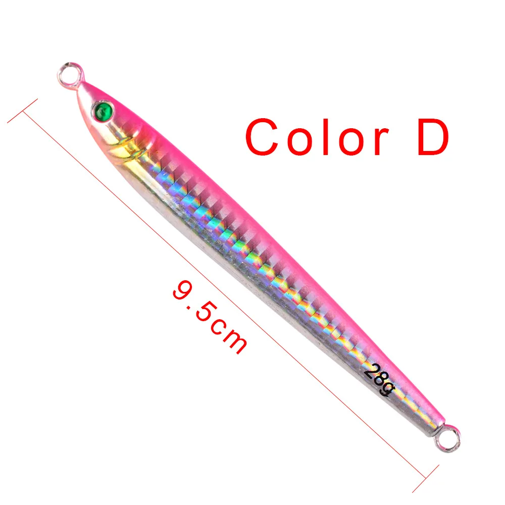 10g 17g 28g 40g Glow Lead Jig Fishing Lure Metal Jig High Quality - Buy ...