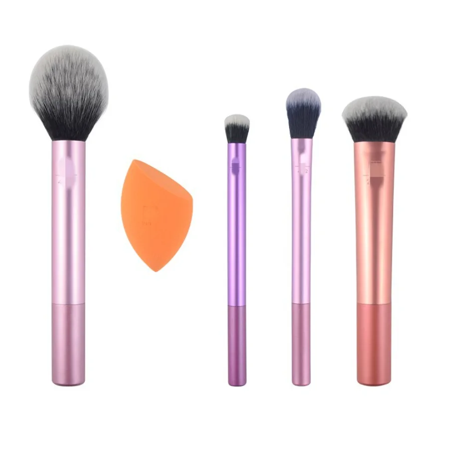 Rt Makeup Brush Set Makeup Brush With 1 Sponge 5pcs Set Blush ...
