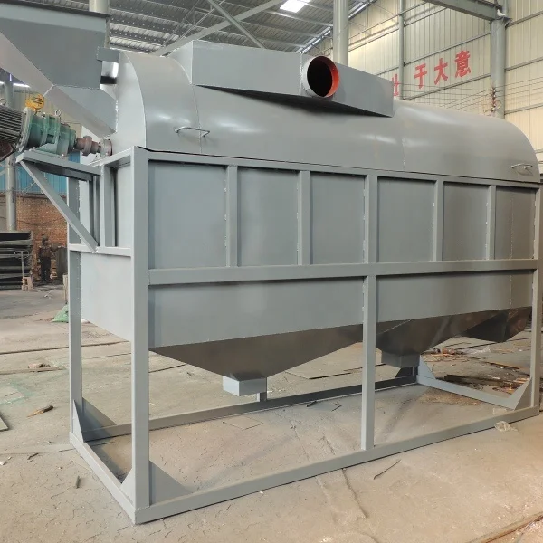 Rotary Vibrating Soil Composting Sieve Efficient Separation Equipment ...
