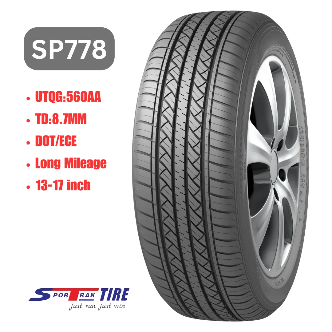 Durable Radial Tires - SPORTRAK 175/65R14, 185/65R15, 215/55R17
