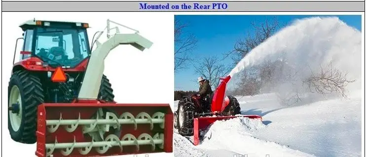 3 Point Hitch Snow Blower - Efficient & Durable Performance