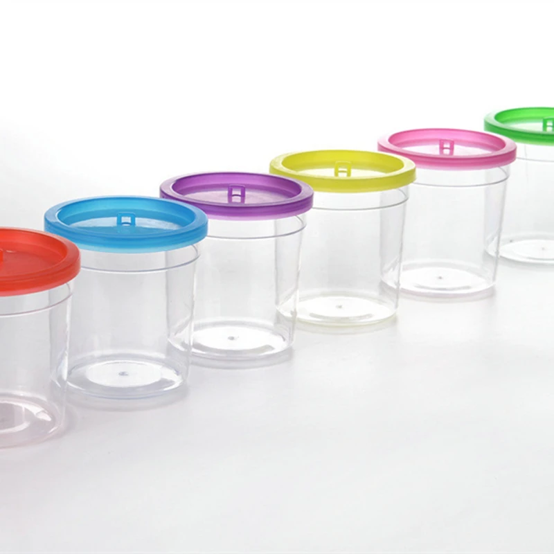 Betta Cup Jellyfish Cup Betta Fish Tank - 5L Transparent Plastic with Lid