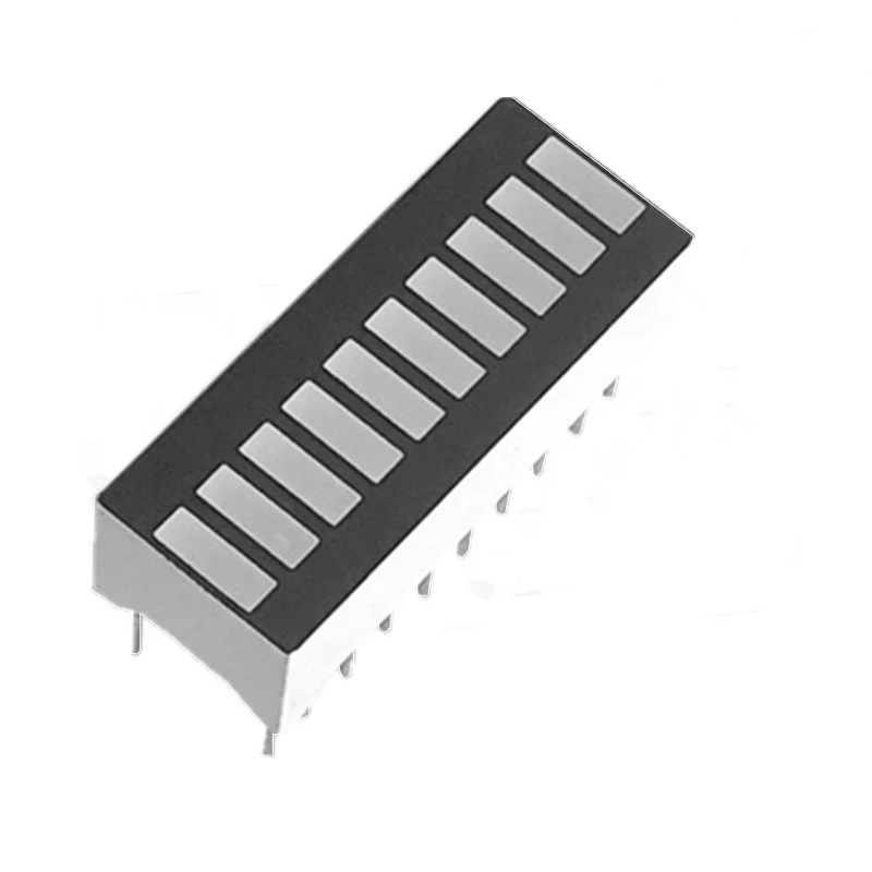10 Segment Led Bar Graph Array Fixed Tri Color Kem 10250abrgb