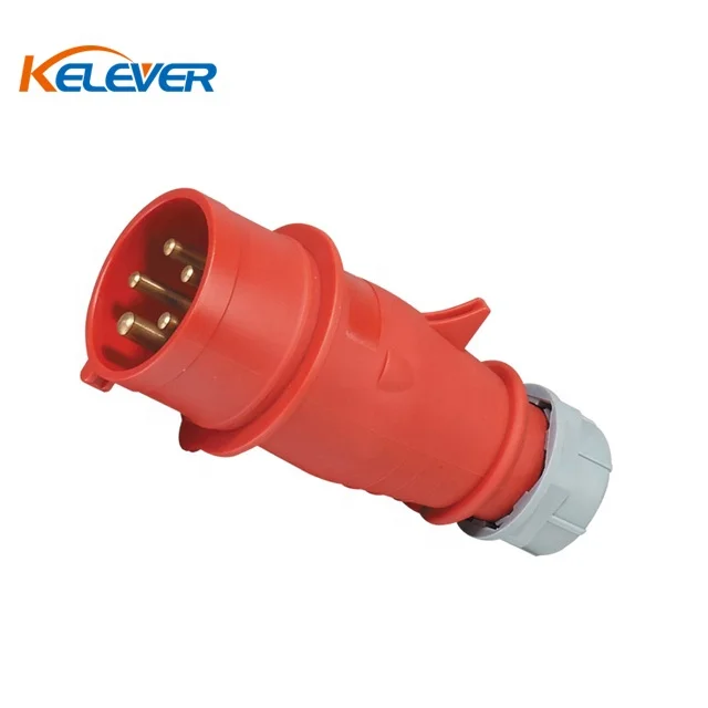 4pin 32a Cee/iec Industrial Plug & Socket - IP67 Protection