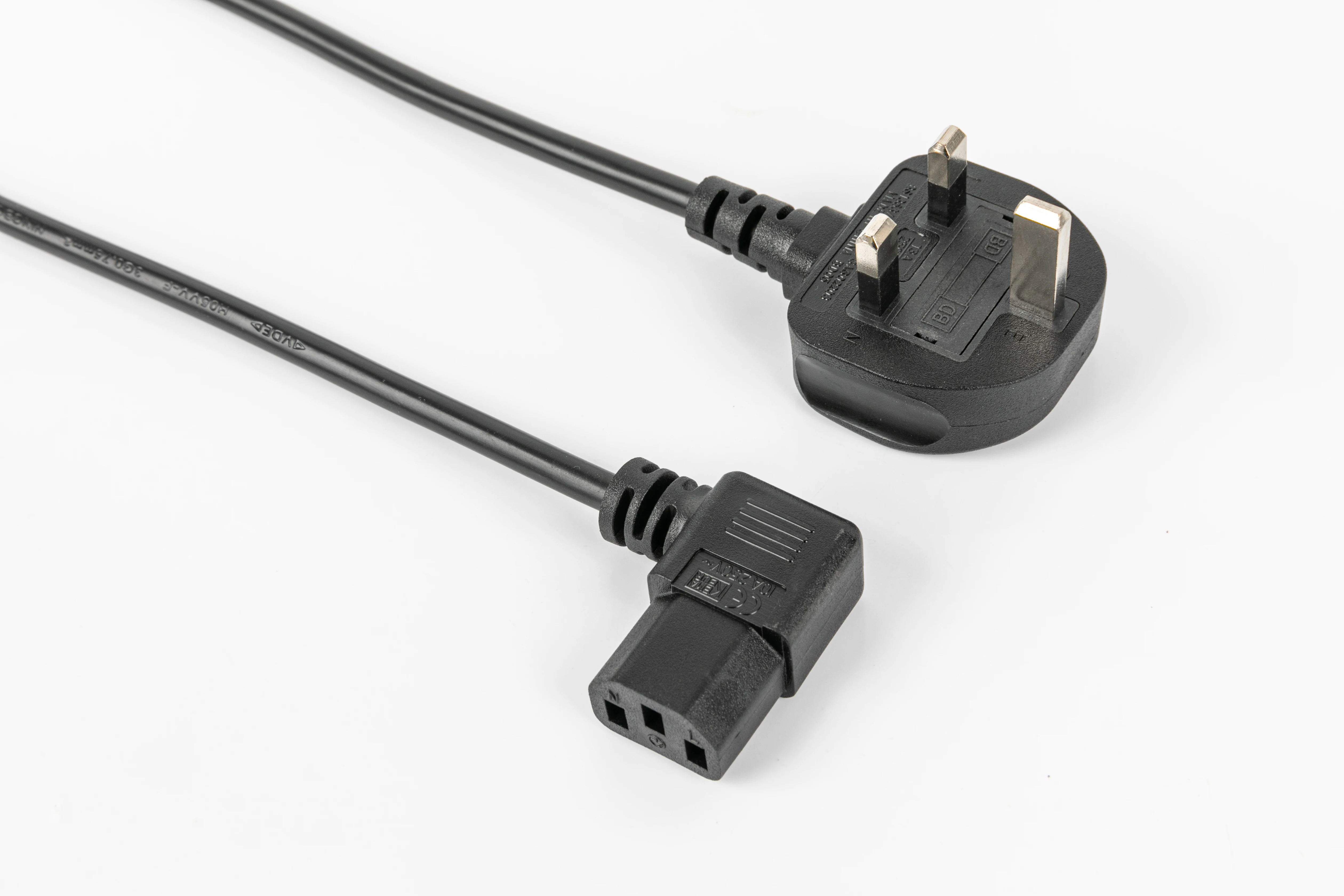 Sev Laptop Power Lead Fused Wire Cord Laptop Computer Monitor Ac Cord ...