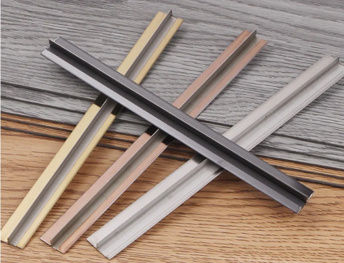 Black Silver Gold Color Floor Metal T Shape Tile Trim - Buy T Shape ...