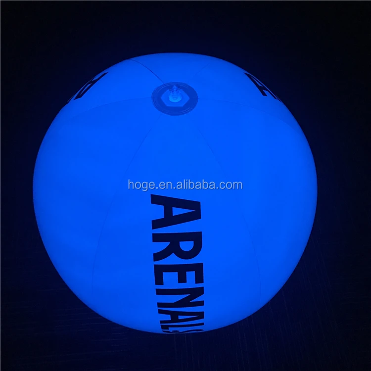 Custom Inflatable Light UP Beach Ball - Fun & Promotional