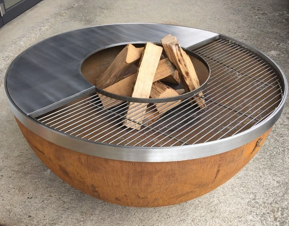 Custom Stainless Steel Barbecue Metal Grill For Firepit - Buy Metal ...