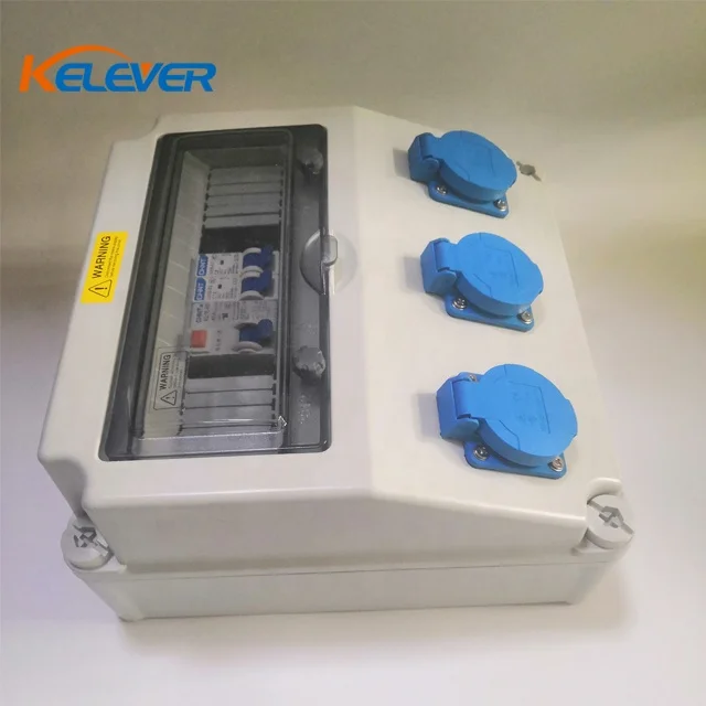 12way Outdoor Single Phase Electrical Power Distribution Equipment Box ...