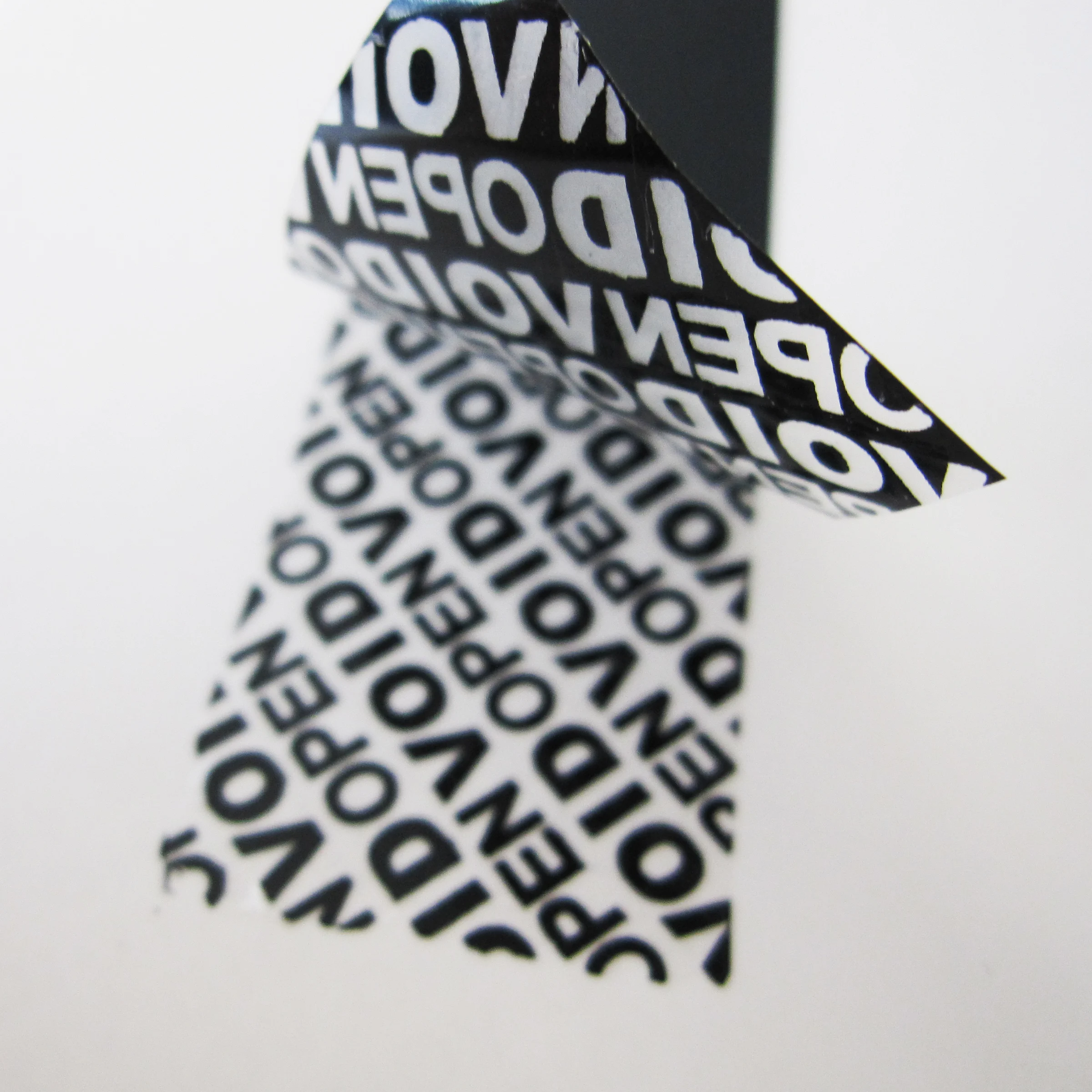 Packaging Label Sticker Void Custom Security Void Seal Sticker Tamper ...