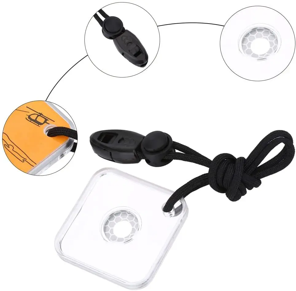 Outdoor Survival Mirror Field Survival Launch Emergency Gear For ...