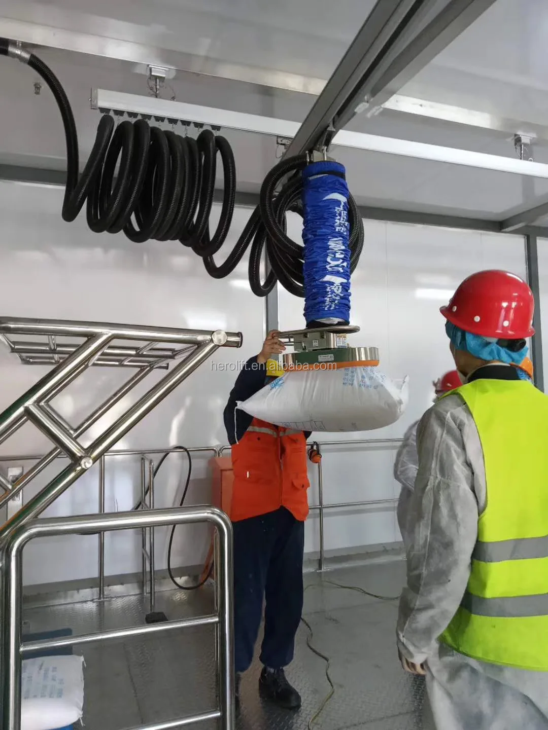 Capacity 50kg Vacuum Tube Lifter For Bag Stacking - Buy Vacuum Tube ...