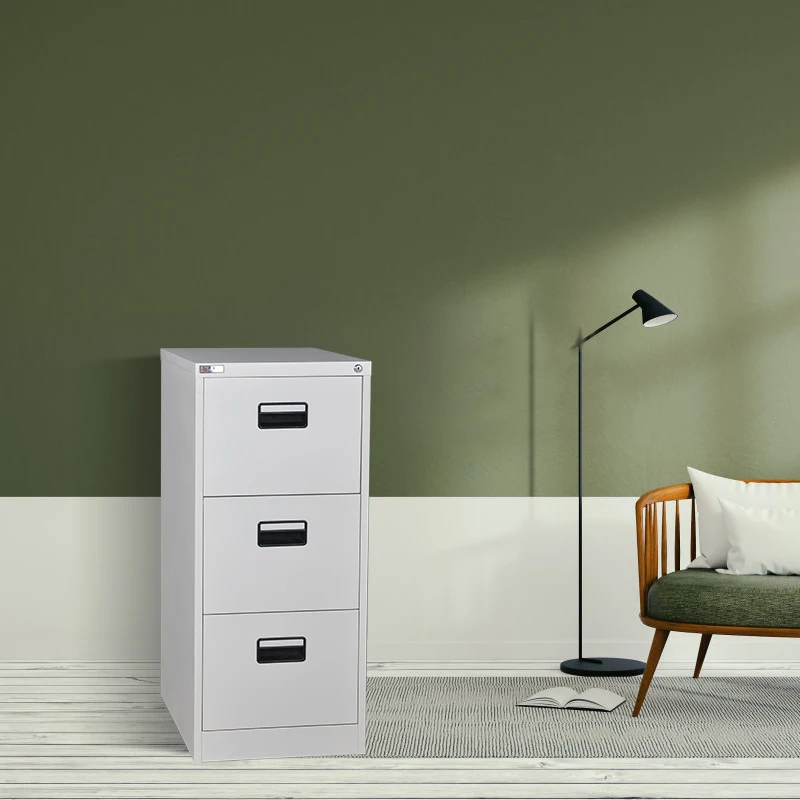 Filing Cabinet iron Steel Storage cabinet 4 Drawers Cupboards for ...