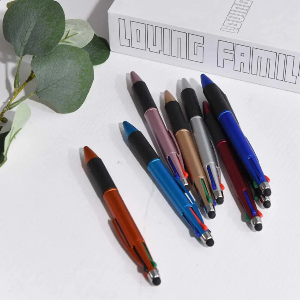 Custom 4 Color Pen in One - Multi-Colored Ballpoint Pen