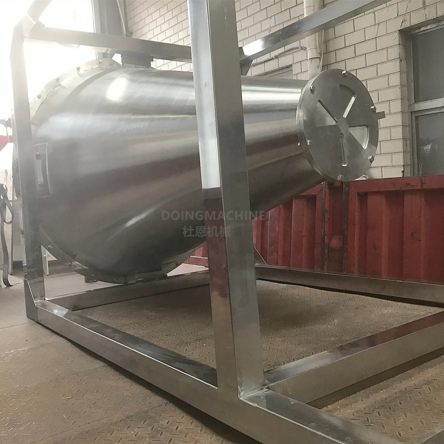 DHS Series Stainless Steel Conical Auger Screw Mixer