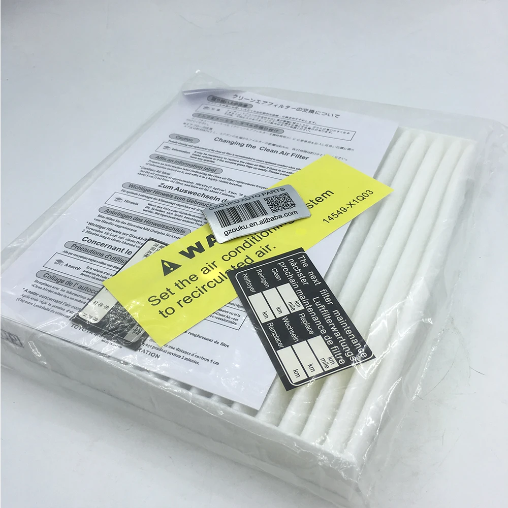 Gzouku Air Conditioning Filter 72880aj000 72880ag000 72880xa000 For ...