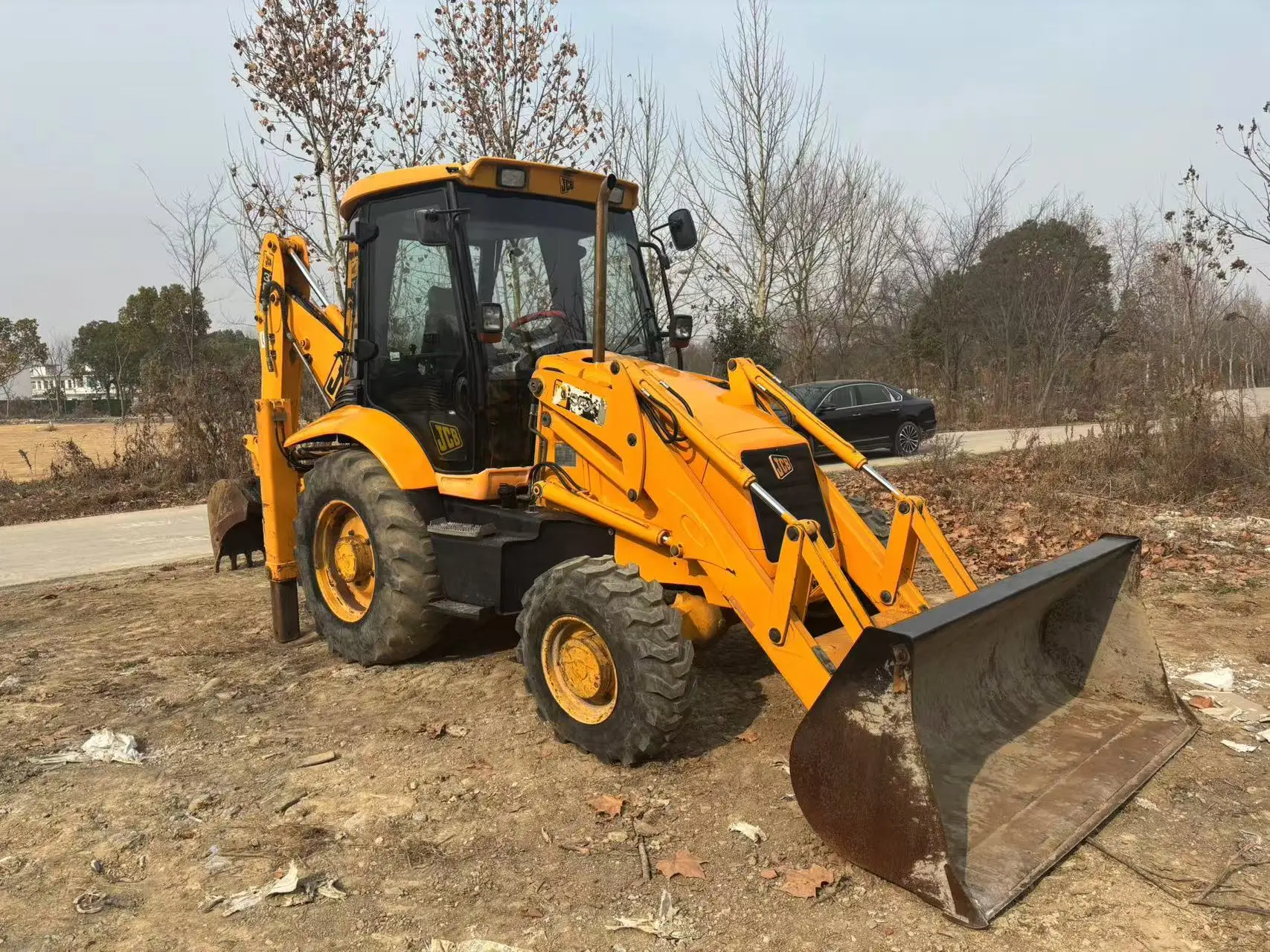 Backhoe Loader British Brand 99% NEW Used Loader JCB-3CX 4CX 5CX ...