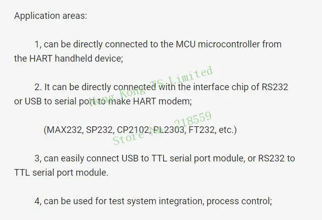 DS8500 HART Host Module with Isolation HART MODEM Communicator Modem ...