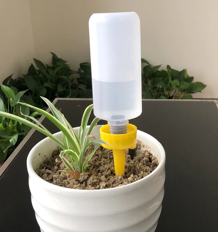 Adjustable Automatic Drip System Plant Water DIY Self Watering Spiked ...