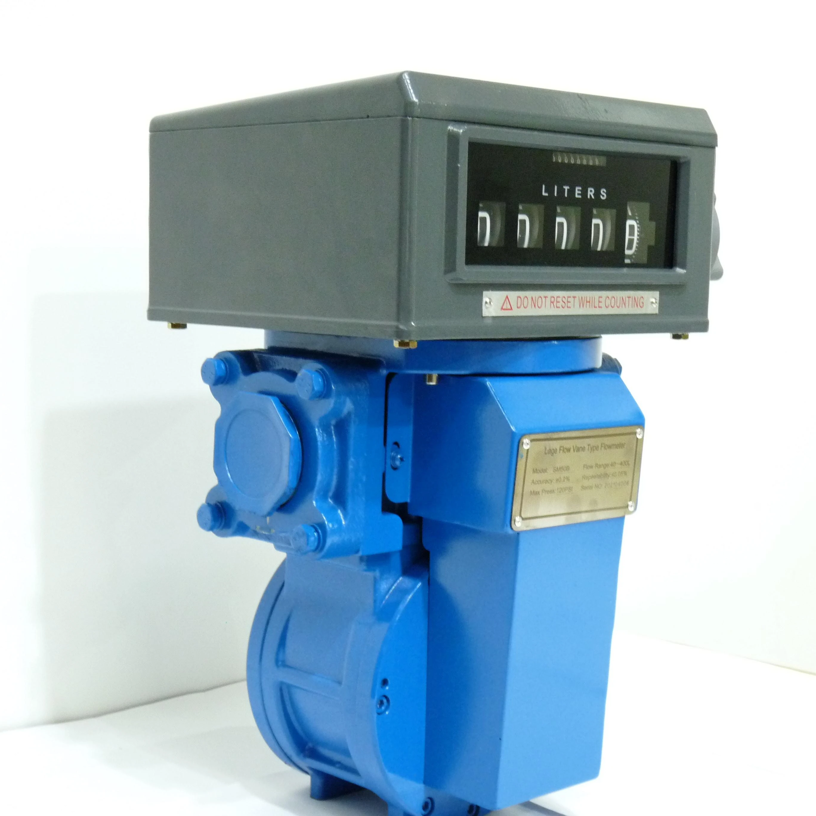 Sm50 Rotary Vane Positive Displacement Diesel Fuel Flow Meter