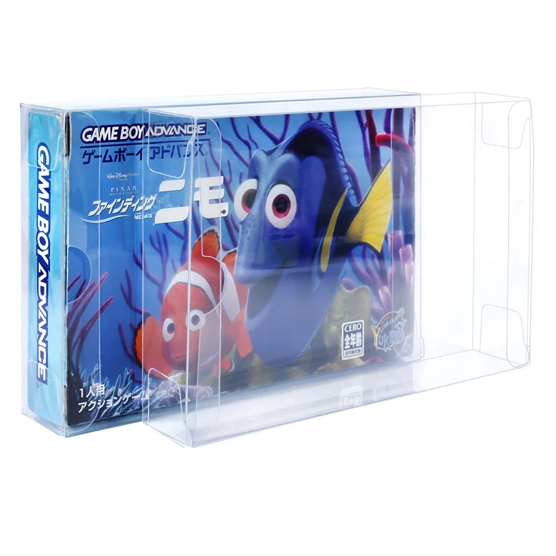 Clear Plastic Game Carts - Protect & Display GBA Cartridges
