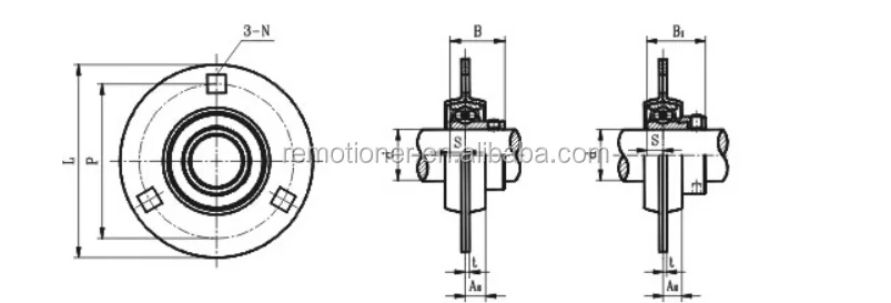 High Quality Pressed Steel Insert Bearing Pillow Block Ball Bearing ...