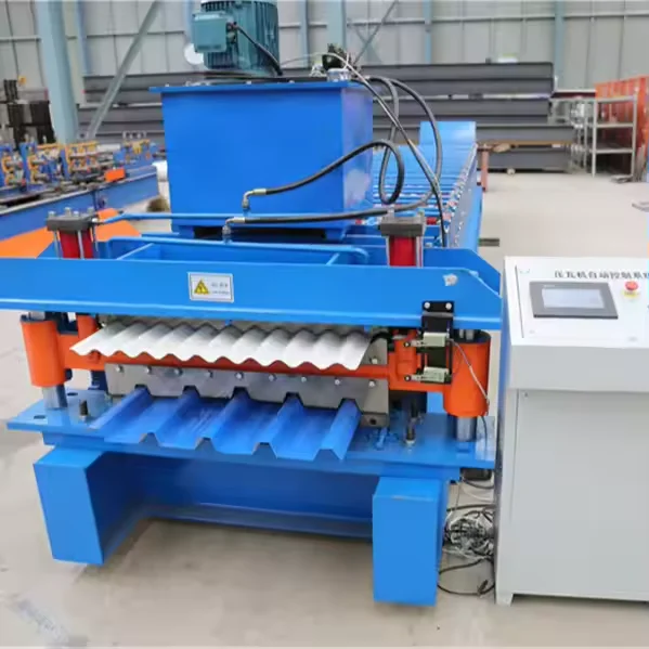 Double Layer Trapezoidal Roofing Sheet Roll Forming Machine| Alibaba.com