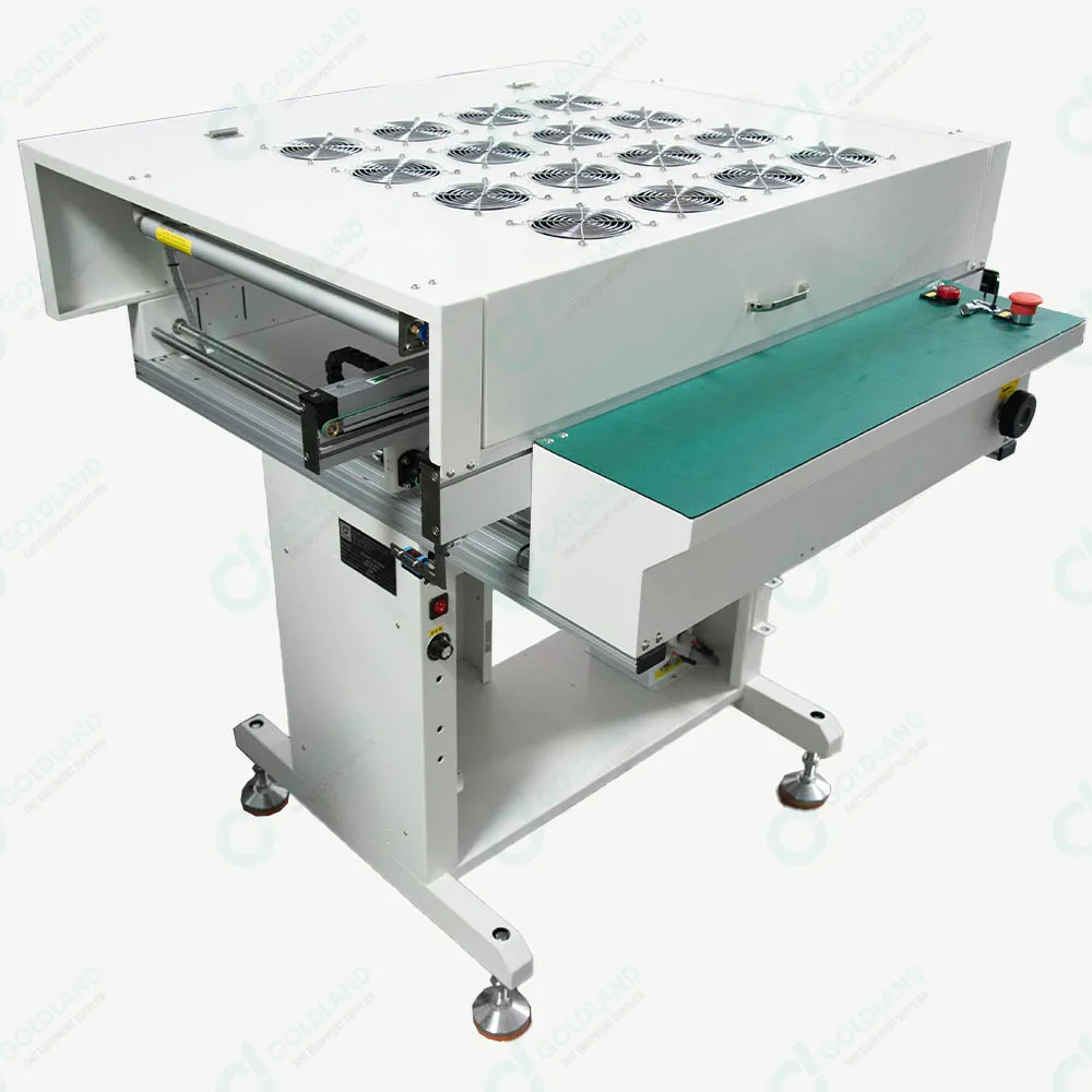 SMT PART Automatic PCB Handling Equipment PCB Conveyor with Fan and ...