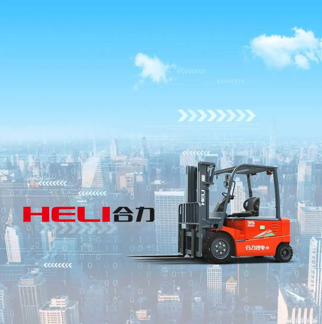 Heli Forklift K Series Three Tons,Two Sections And Three Meters With ...