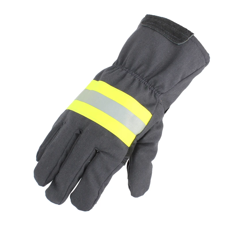 Heat-protection Fireman Rescue Gloves For Firefighter - Buy Fireman ...