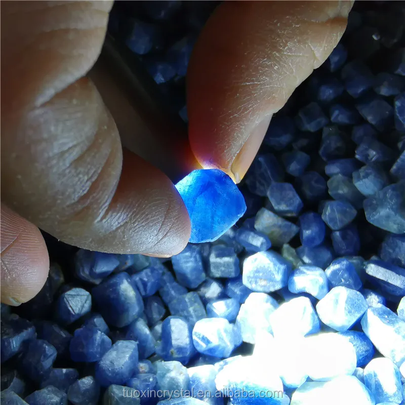 Wholesale Natural Blue Sapphire Rough Crystals | Raw Sapphire Gemstones ...