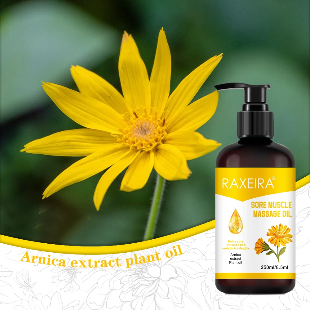 Arnica Sore Full Body Massage Oil For Women Aromatherapy Tired Muscles