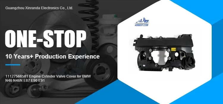 11127568581 Engine Cylinder Valve Cover For Bmw N46 N46n E87 E90 E91 ...