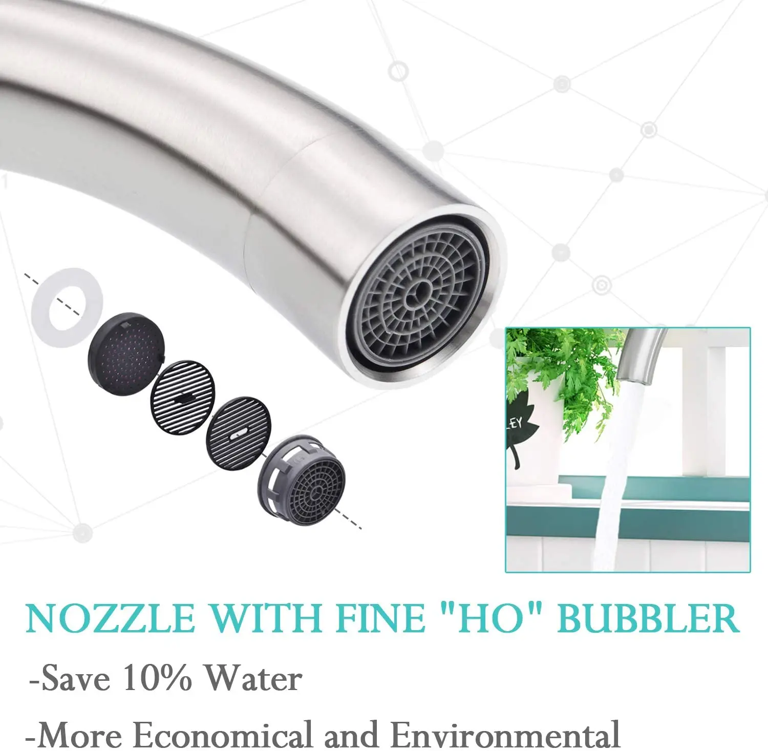 K010C Desk Mounted Stainless Steel Kitchen Sink Faucet| Alibaba.com