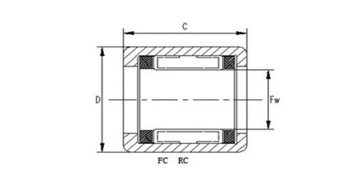 Fc16 One Way Clutch Needle Roller Bearing - Buy Fc16,Fc16 Bearing ...