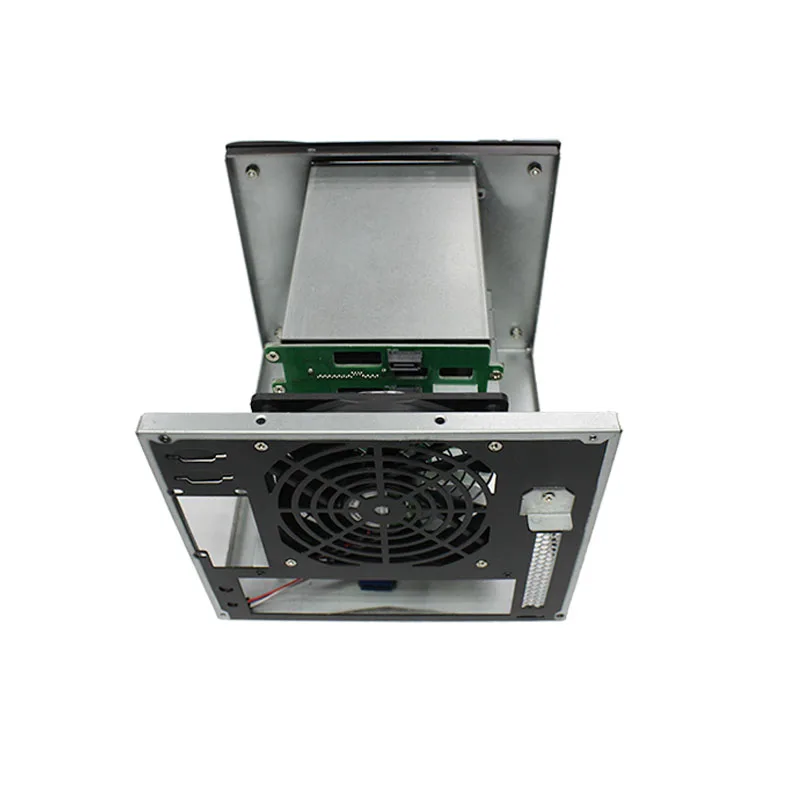 Mini ITX NAS 4-Bay PC Server Case with Hot Swap & USB Ports