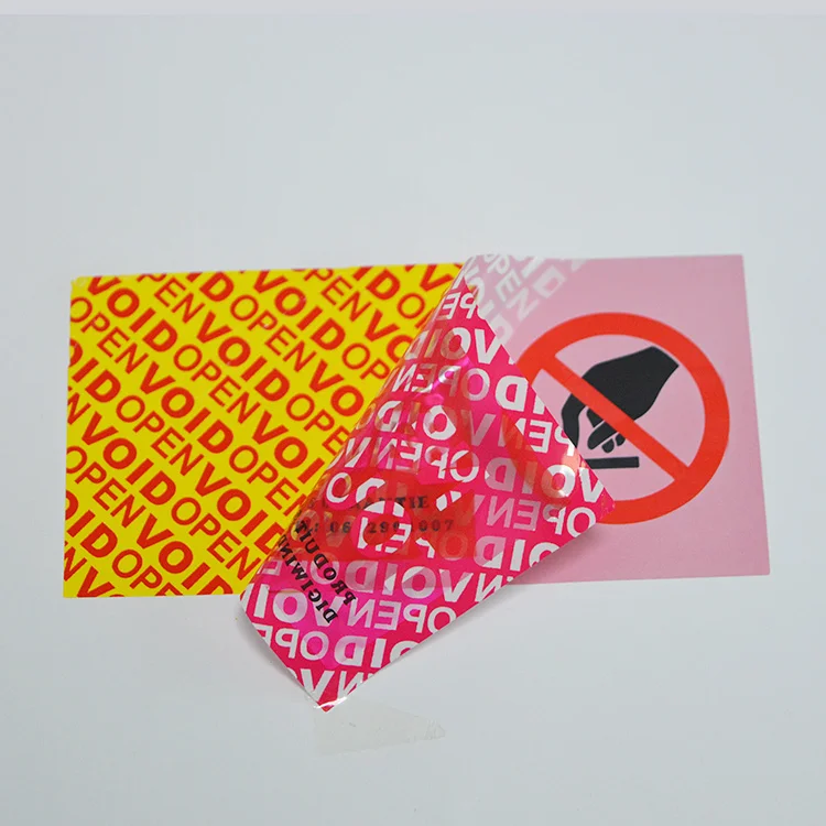 VOID Security Stickers - Customizable Anti-Counterfeit Labels