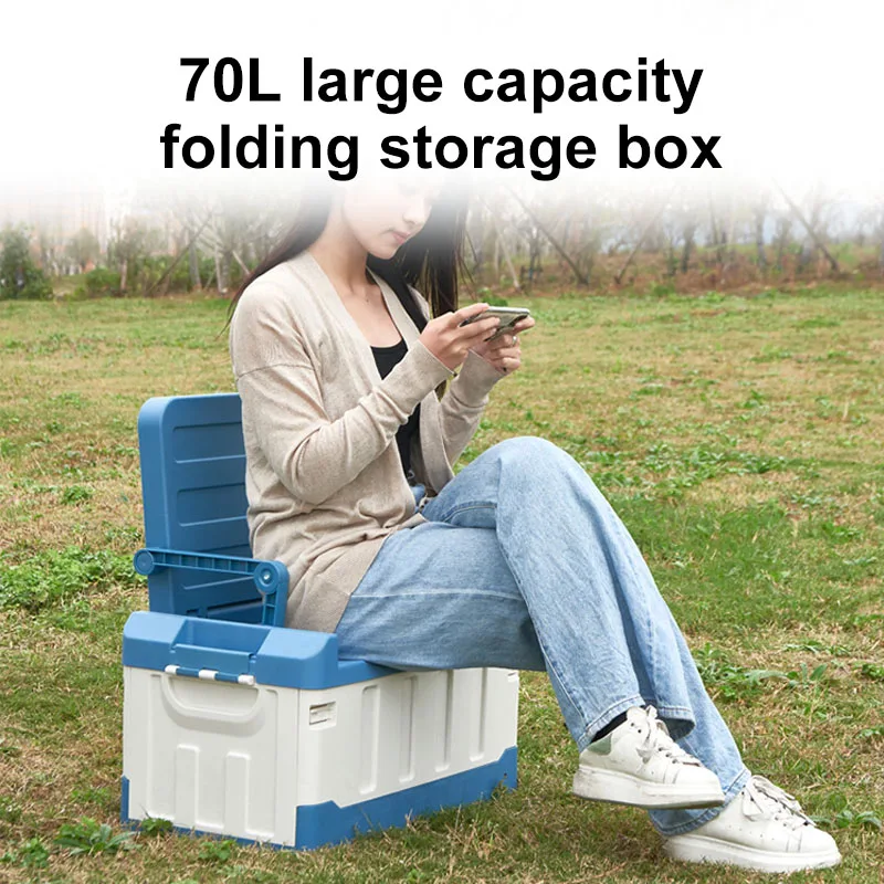 Helloleiboo Car Storage Box - Foldable & Durable Solutions