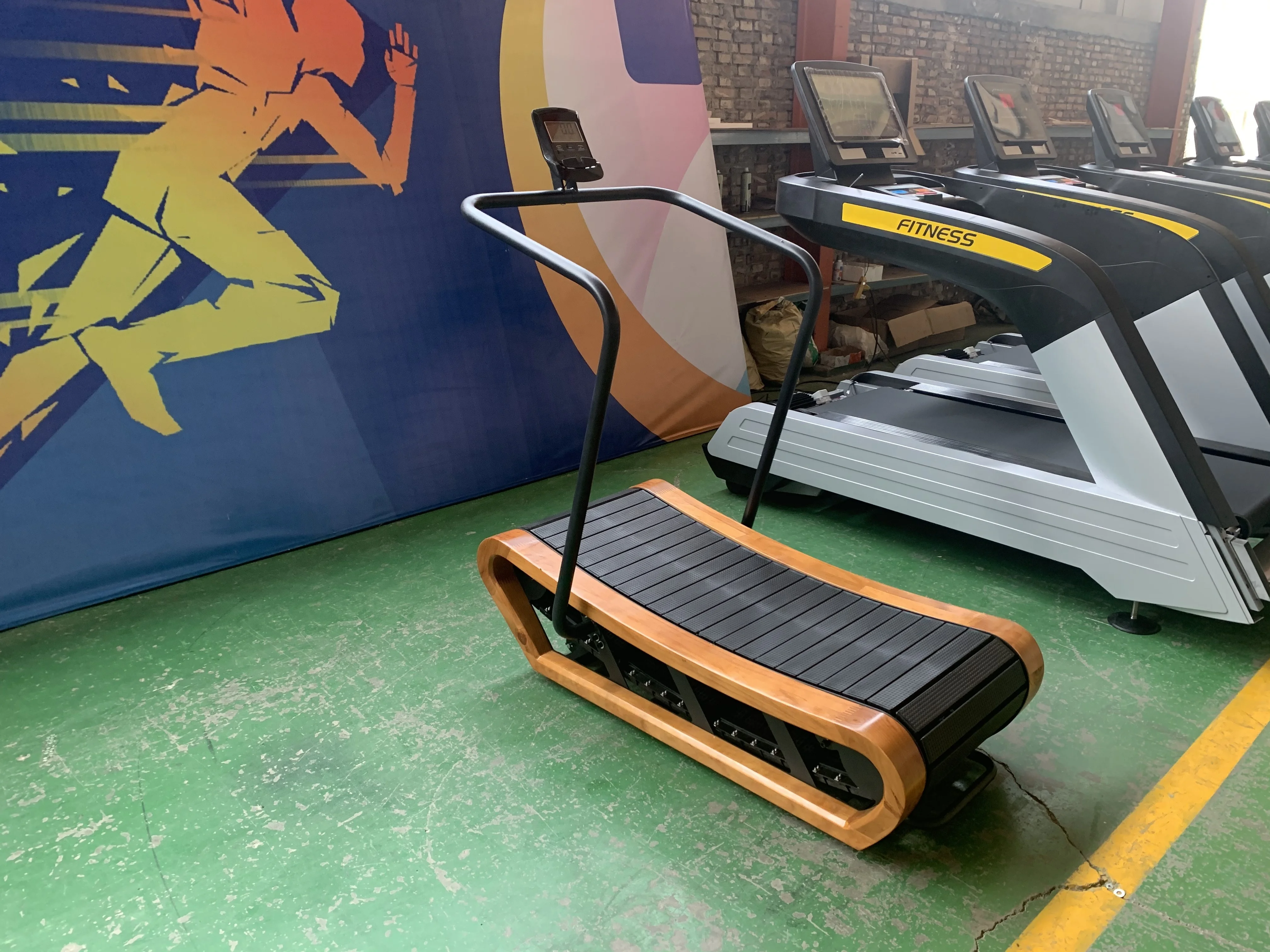 air Runner Office Woodway Curve Treadmill for Sale Motorless Treadmill ...