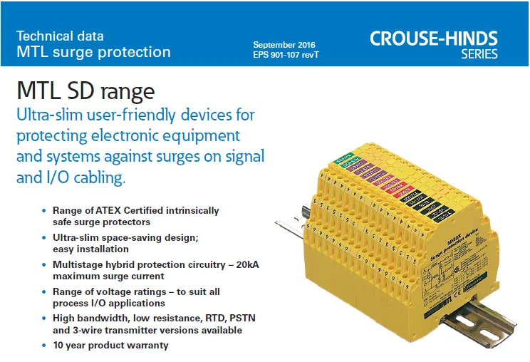 MTL Surge Protection Device SLP32D - Reliable & Efficient