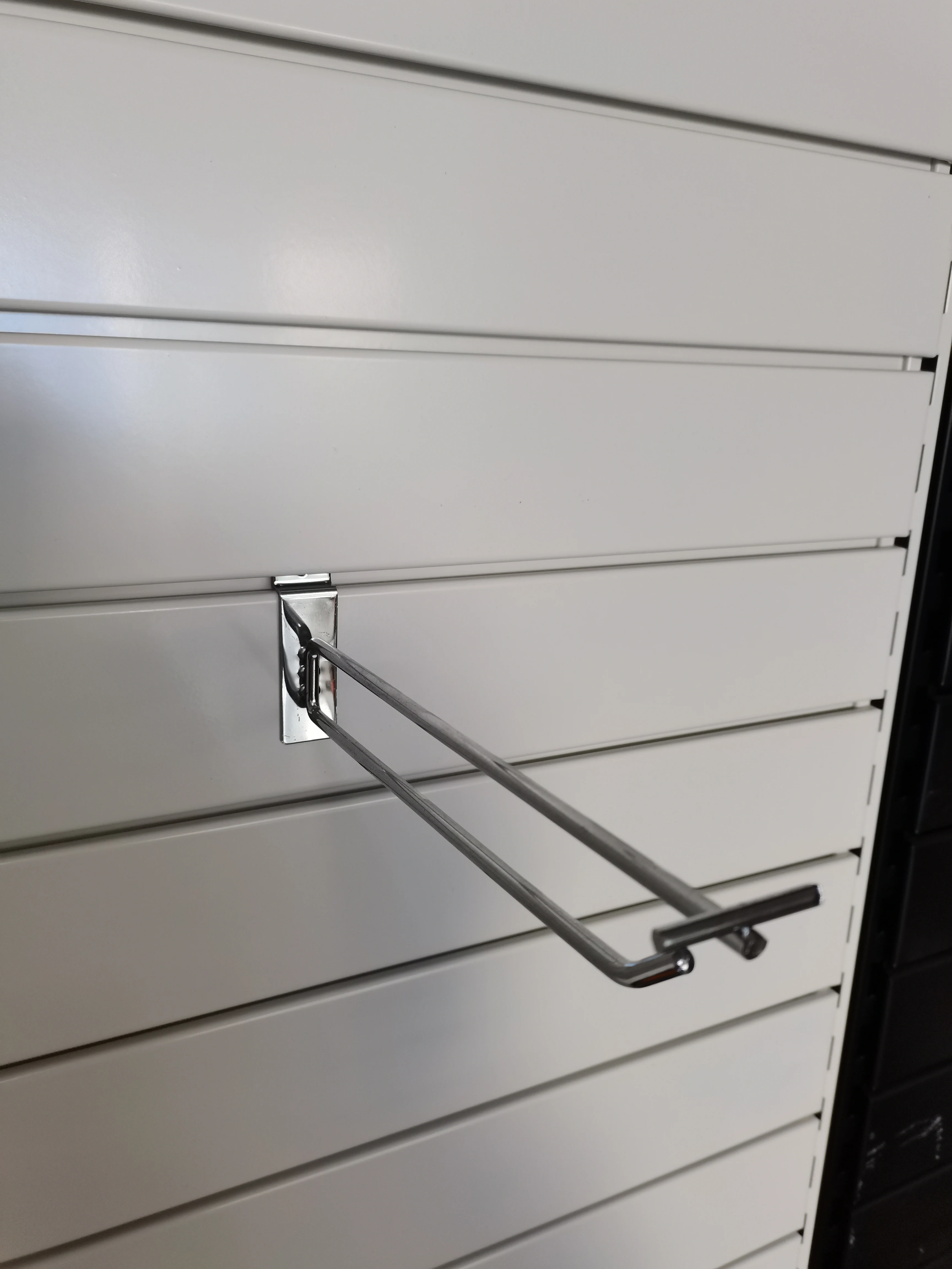 Hot Sale Supermarket Store Slatwall Double-line Tag Rack With ...