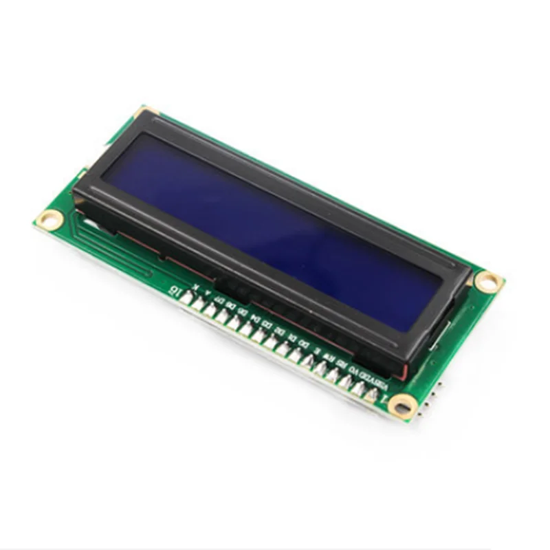 Lcd 1602a 5v 블루 스크린 Iic/i2c 화이트 코드 블랙 라이트 16x2 Lcd 모니터 모듈 Lcd1602 녹색 ...