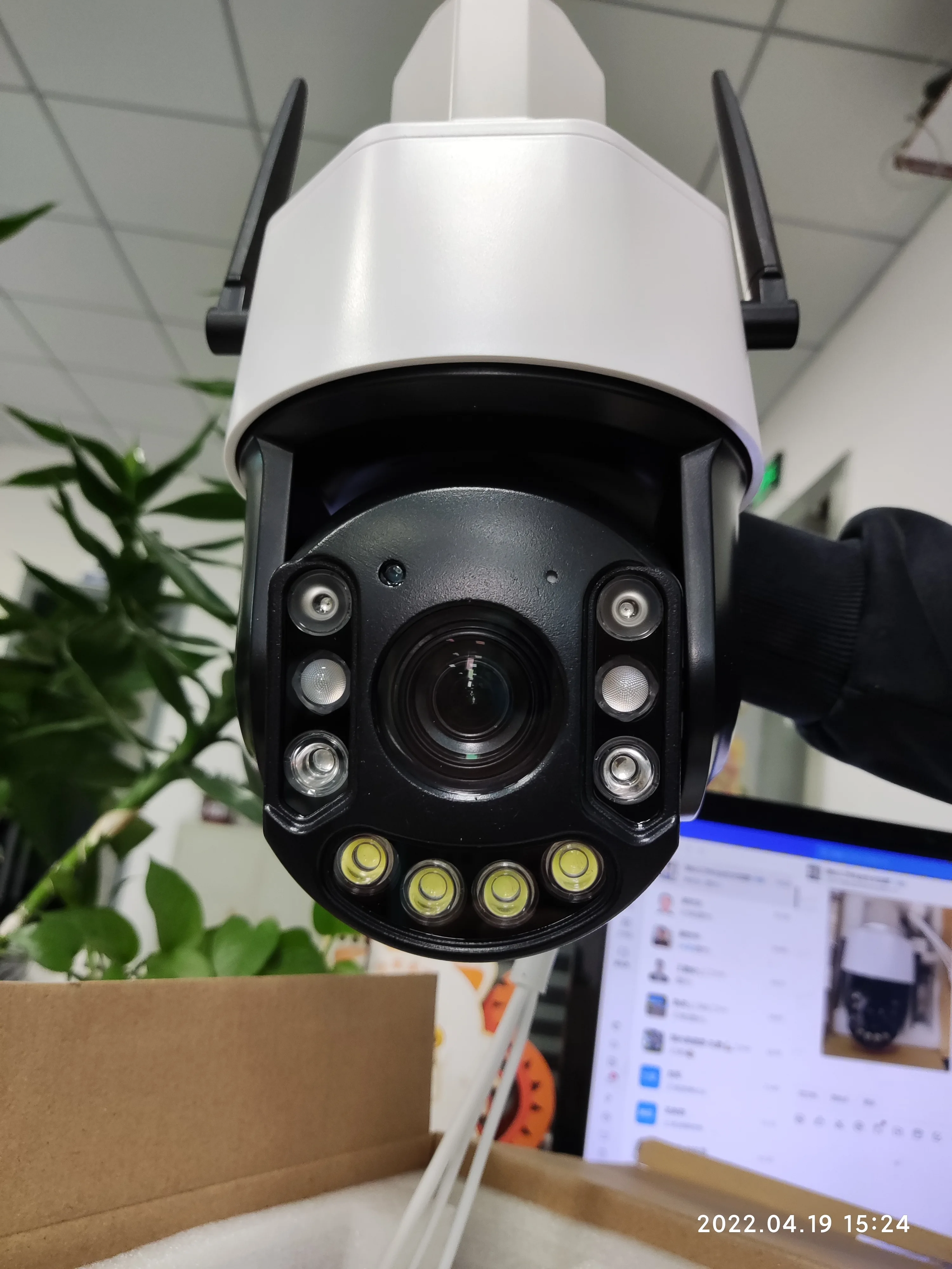 4g Ptz Camera 2mp Starlight 4inch 18x Zoom Daul Net Hnoiumad Tracking ...