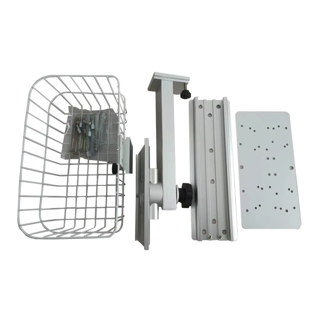 Patient Monitor Stand with Storage Basket - Wall Mount for Mindray IMEC