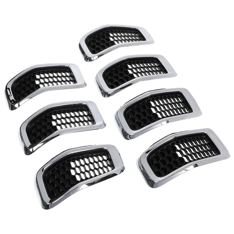 68138335AB - OEM Plastic Car Chrome Front Grille for Jeep Cherokee