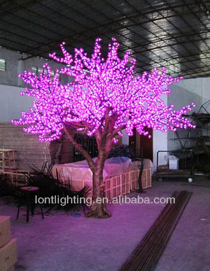 Purple Cherry Blossom Led Tree Lamp - Buy Cherry Blossom Led Tree Lamp ...