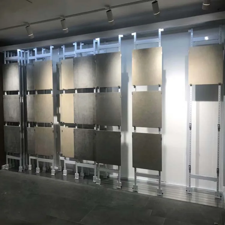 Modern Design Marble Quartz Stone Sample Display Stand Ceramic Tile ...