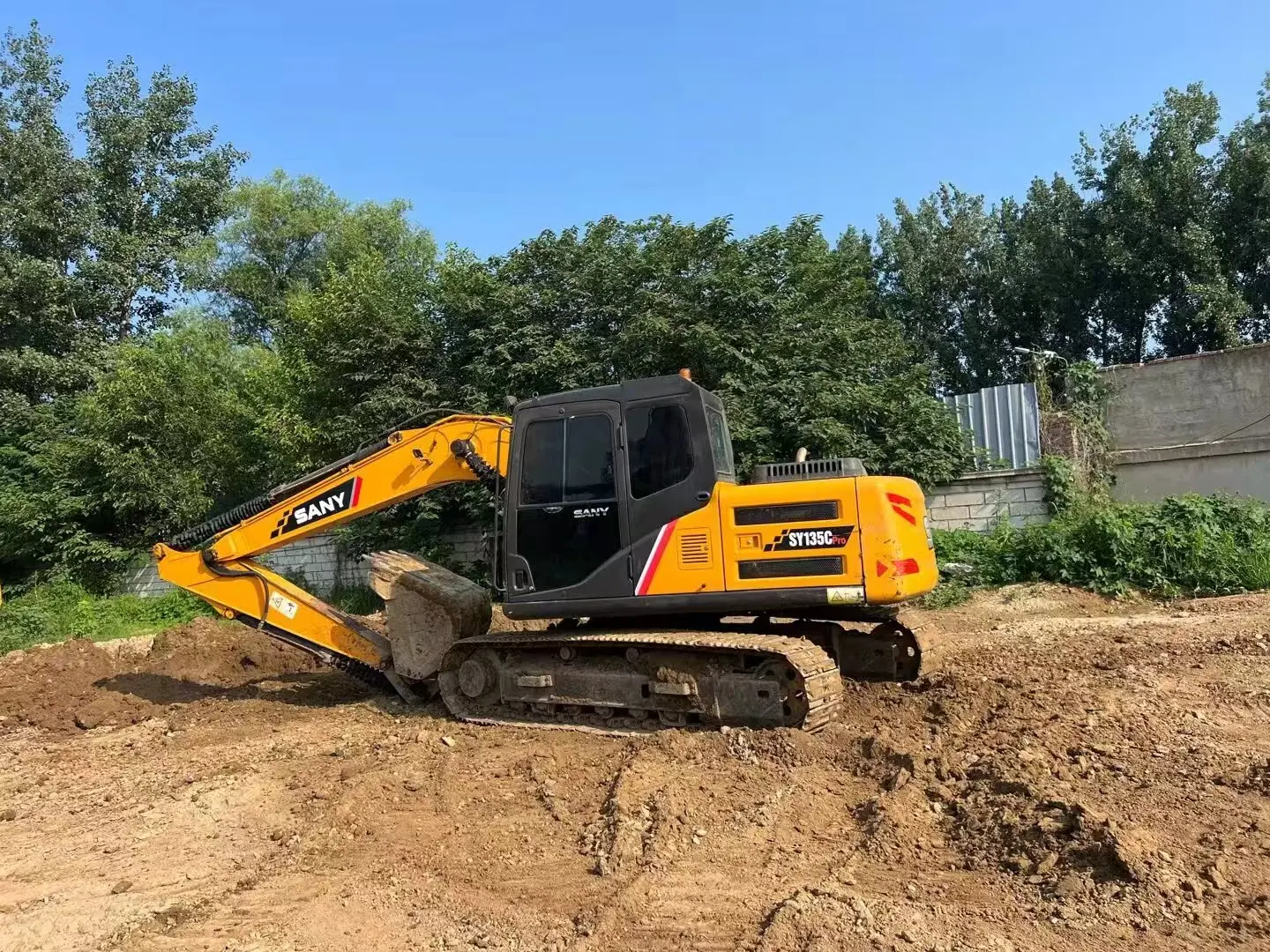 SANY 135 Excavator Used SANY SY135 Excavator 13ton Second Hand ...