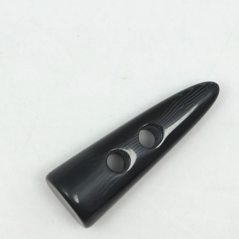 2 Hole Polyester Sewing Resin Toggle Button For Garment - Buy Toggle ...